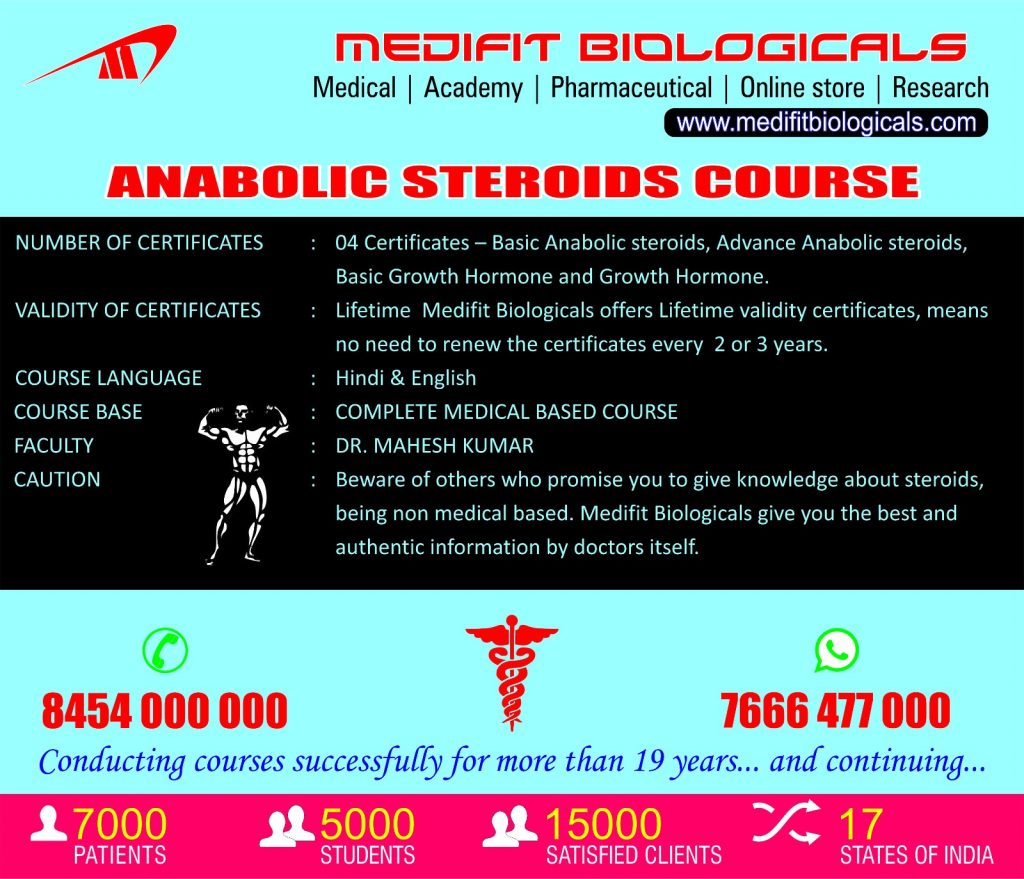Advance Anabolic Steroids Premium Course – Welcome to The Medifit Education